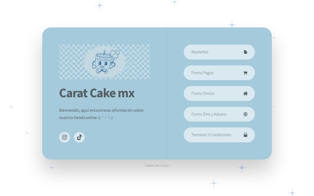Carat Cake Mx